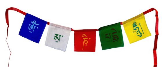 Tibetan Mantra Prayer Flags - Tibetan Nuns Project