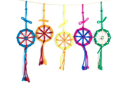 Dharma Wheel Charms - Tibetan Nuns Project